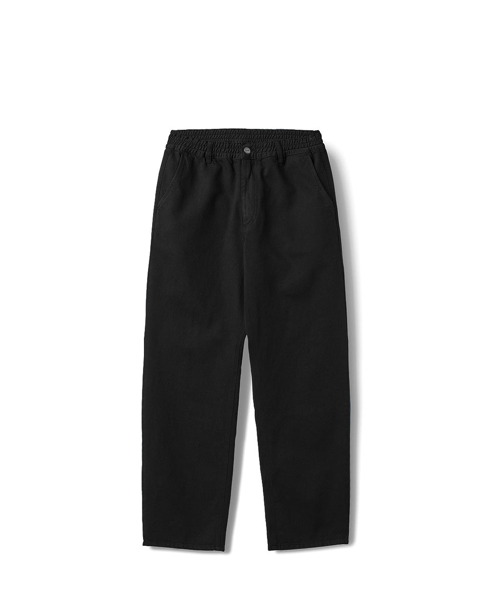 Forét Clay Twill Pants, Black